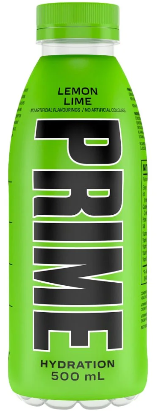 Lemon Lime Hydration Drink Prime 500 ml