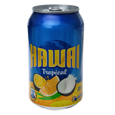 Tropical Hawaiian Soft Drink Can 33cl