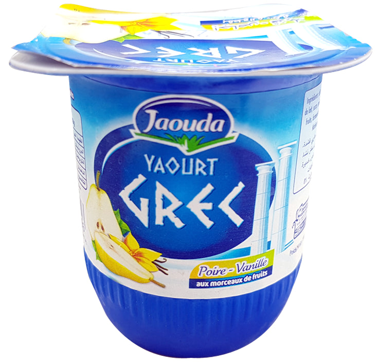 Yaourt Grec Poire Vanille JAOUDA 110 g