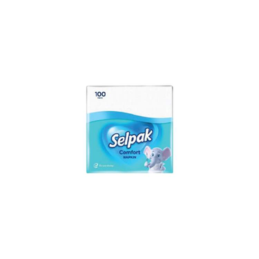80 Serviettes de Table Selpak 30x30cm