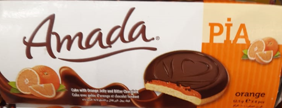 SPONGE AMADA PIA CHOCOLATE 100G