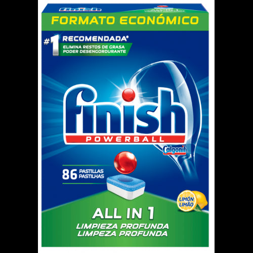 Limpieza profunda finish powerball 86
