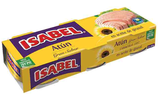Atun Isabel Logo Isabel Tuna In Tomato Sauce 240gr