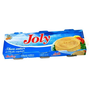 Whole Tuna in Vegetable Oil Joly 3x 85g – MyMarket.ma
